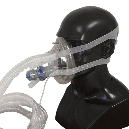Circuito CPAP - Máscara, Traqueia, Fixador de Silicone, Válvula de PEEP ...